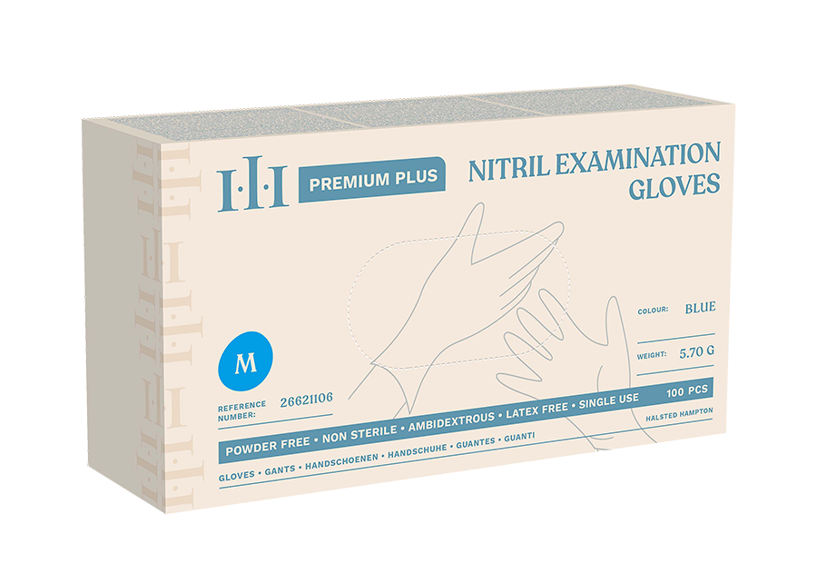 HEALTH PREMIUM PLUS Nitril Examionation Gloves – Halsted Hampton